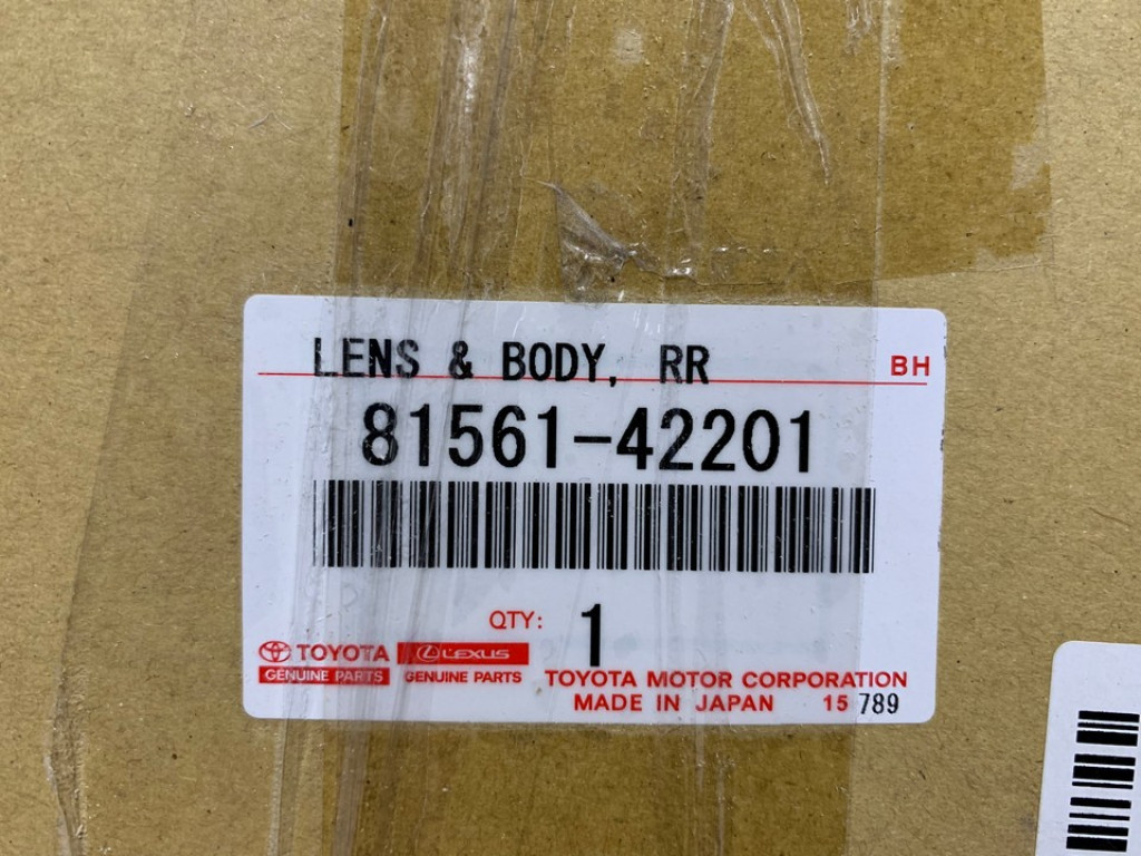 Фонарь задний наружный левый Toyota - 81561-42201, 8156142201, 81561 ...