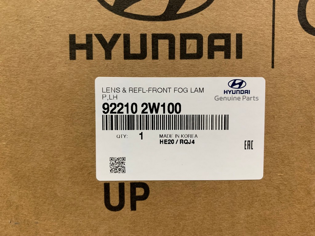 Фара противотуманная левая Hyundai - 92210-2W100, 922102W100 для ...