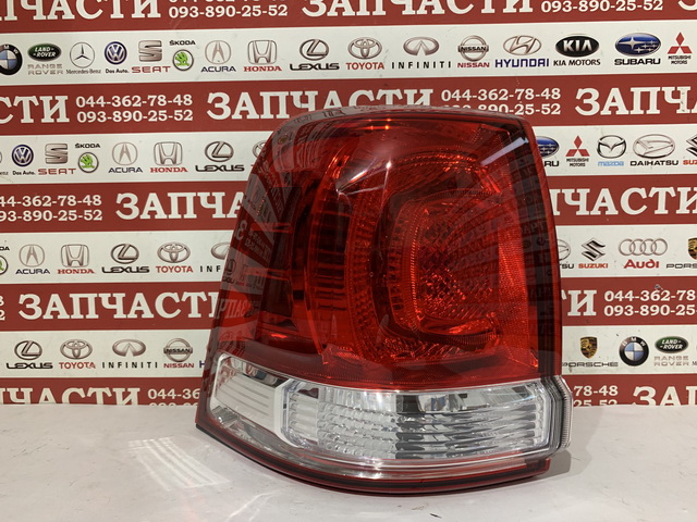 Фонарь задний наружный левый Toyota - 81561-60750, 8156160750 для ...